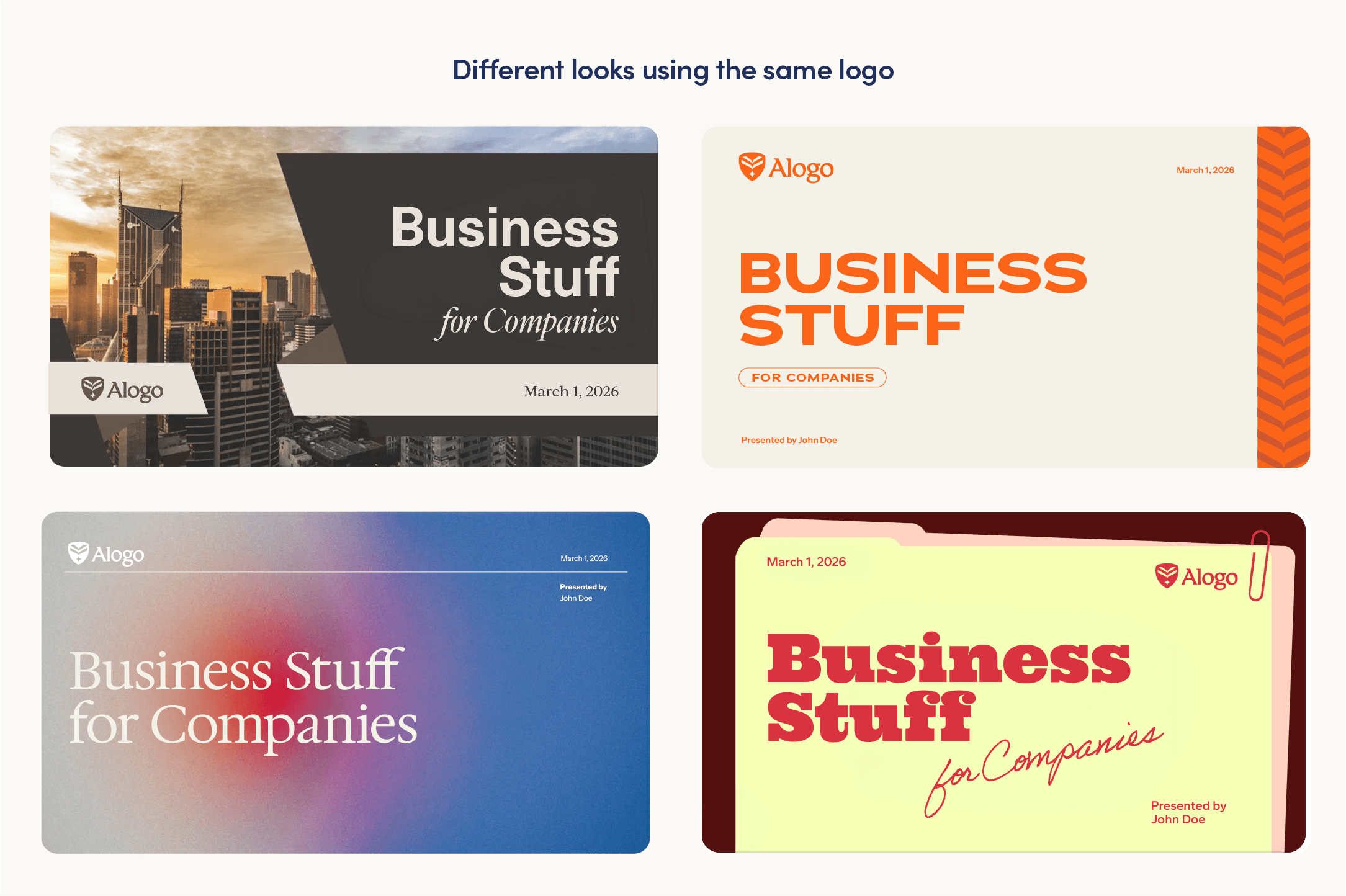 Logo only, or a full brand identity? How to choose the right scope
